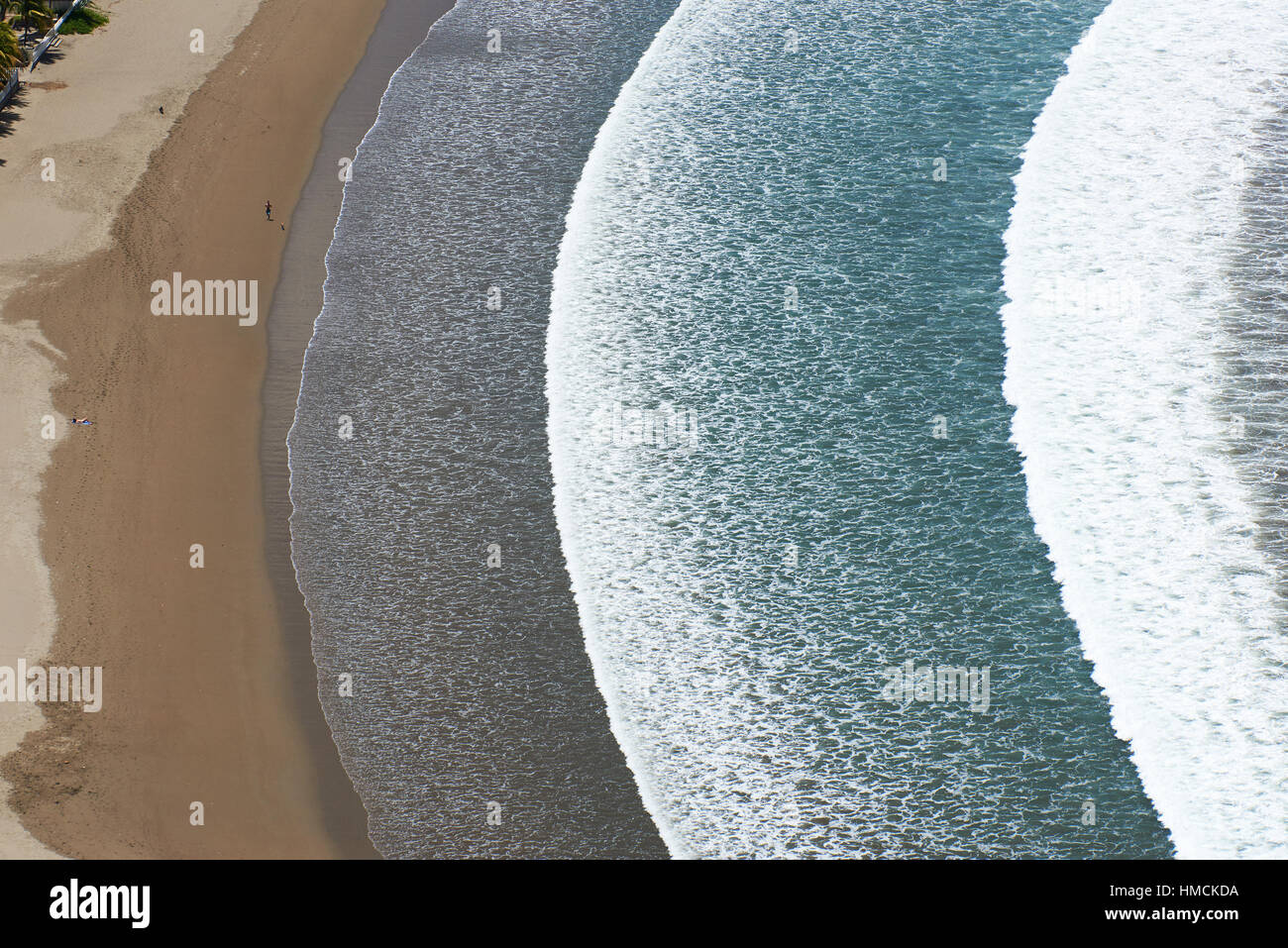 Aerial view from sea beach hi-res stock photography and images - Alamy