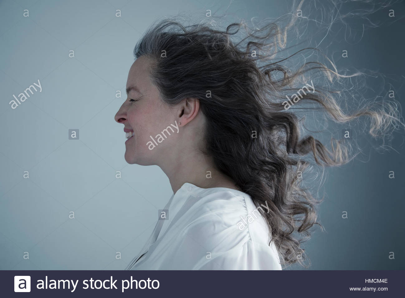 Hair Blowing In The Wind Profile