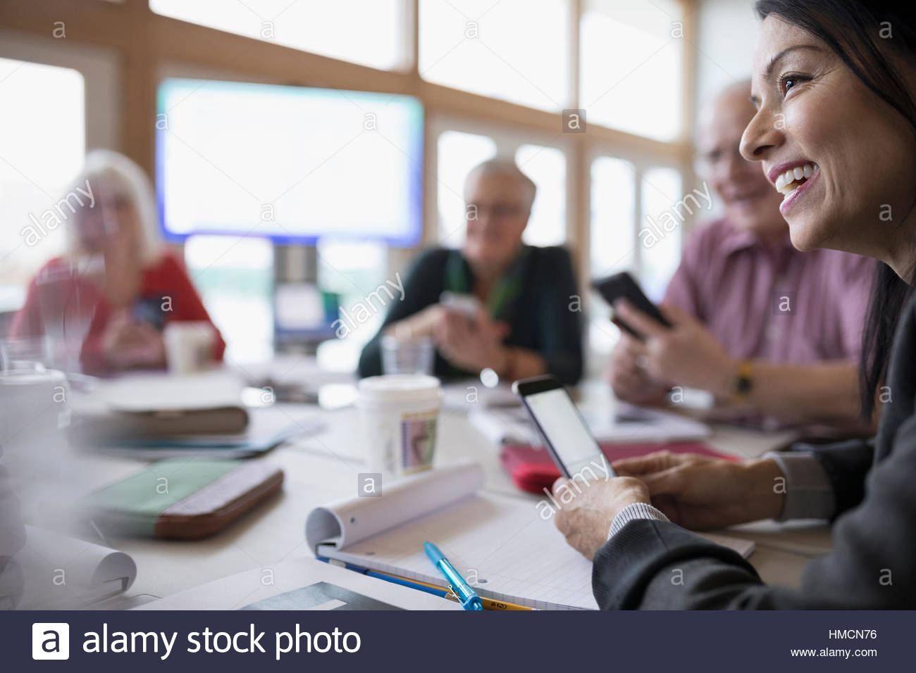 Teacher smiling at student hi-res stock photography and images - Alamy