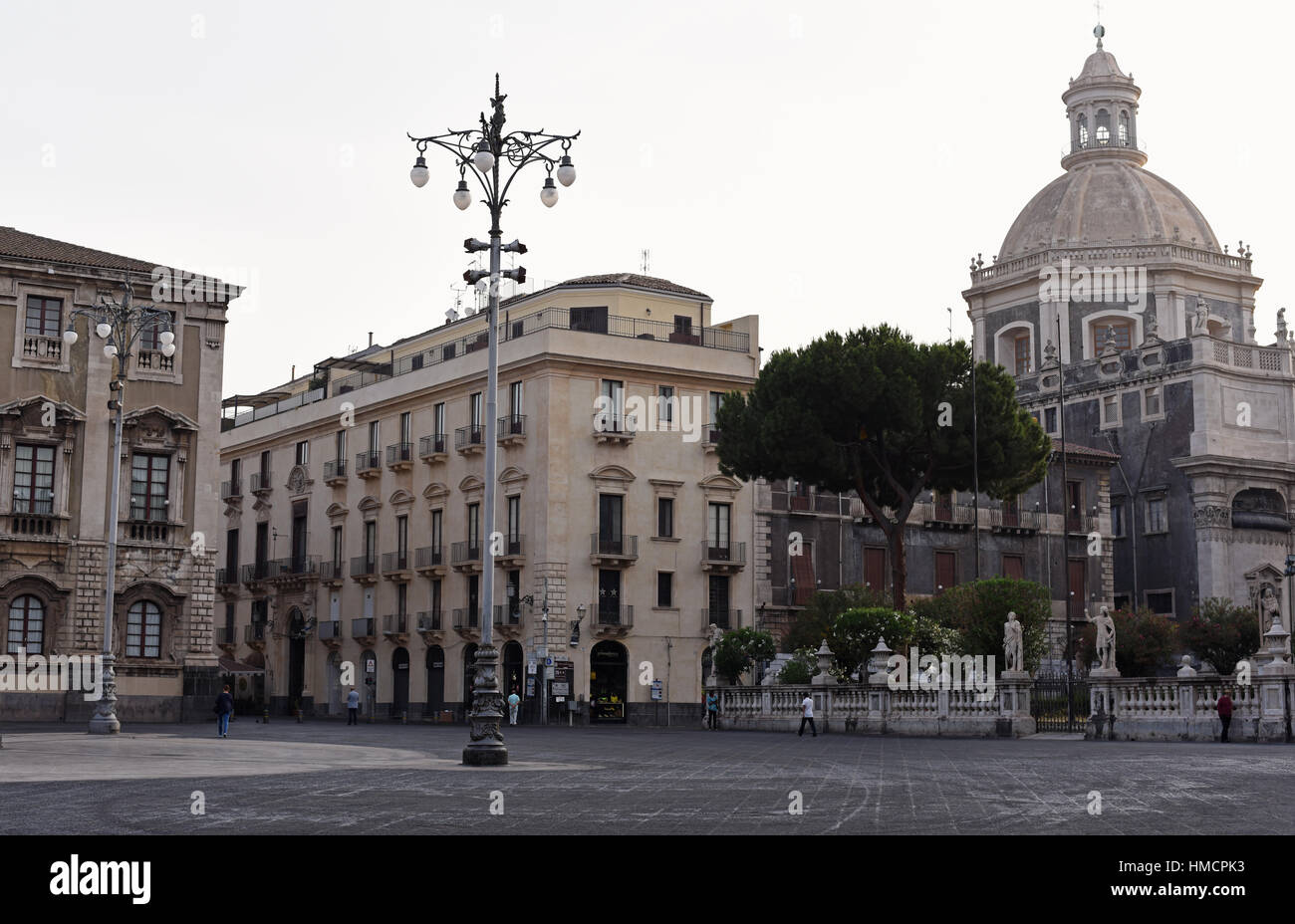 Duomo Square in Catania, Sicily Stock Photo - Alamy