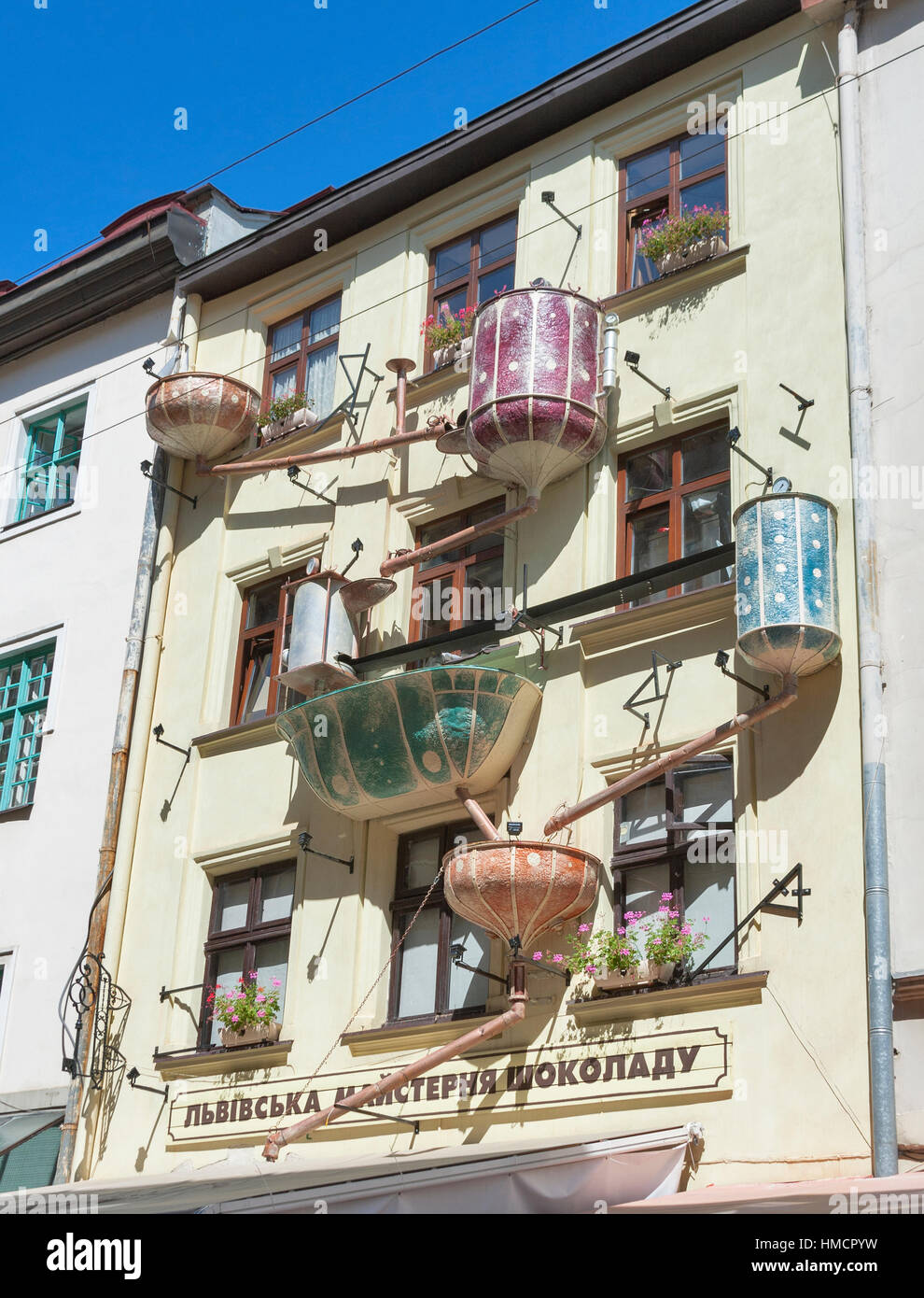 Lviv handmade chocolate café hi-res stock photography and images - Alamy