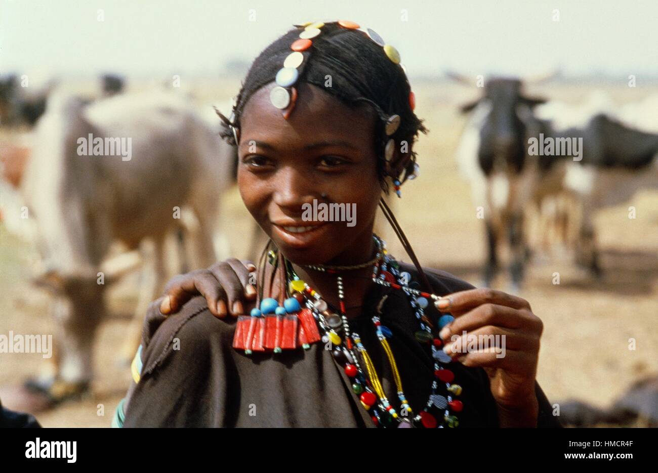 Fulani girl traditional hairstyle hi-res stock photography and images ...
