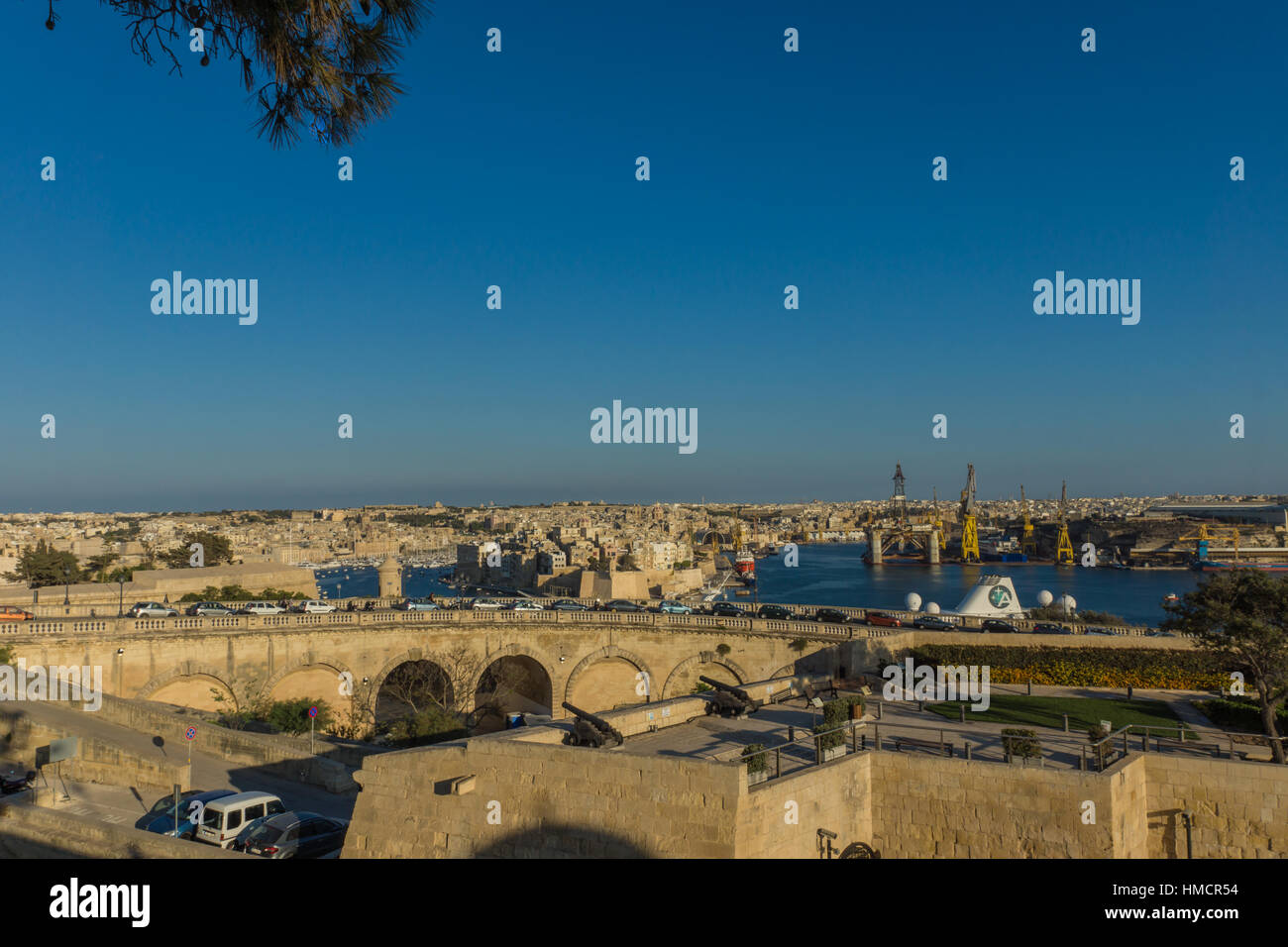 port of Valetta Stock Photo - Alamy