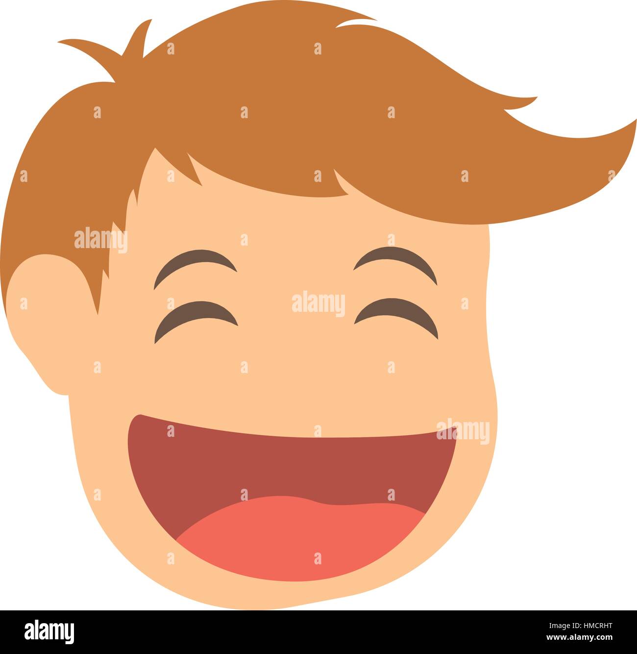 Man head cartoon icon vector illustration graphic design Stock Vector ...