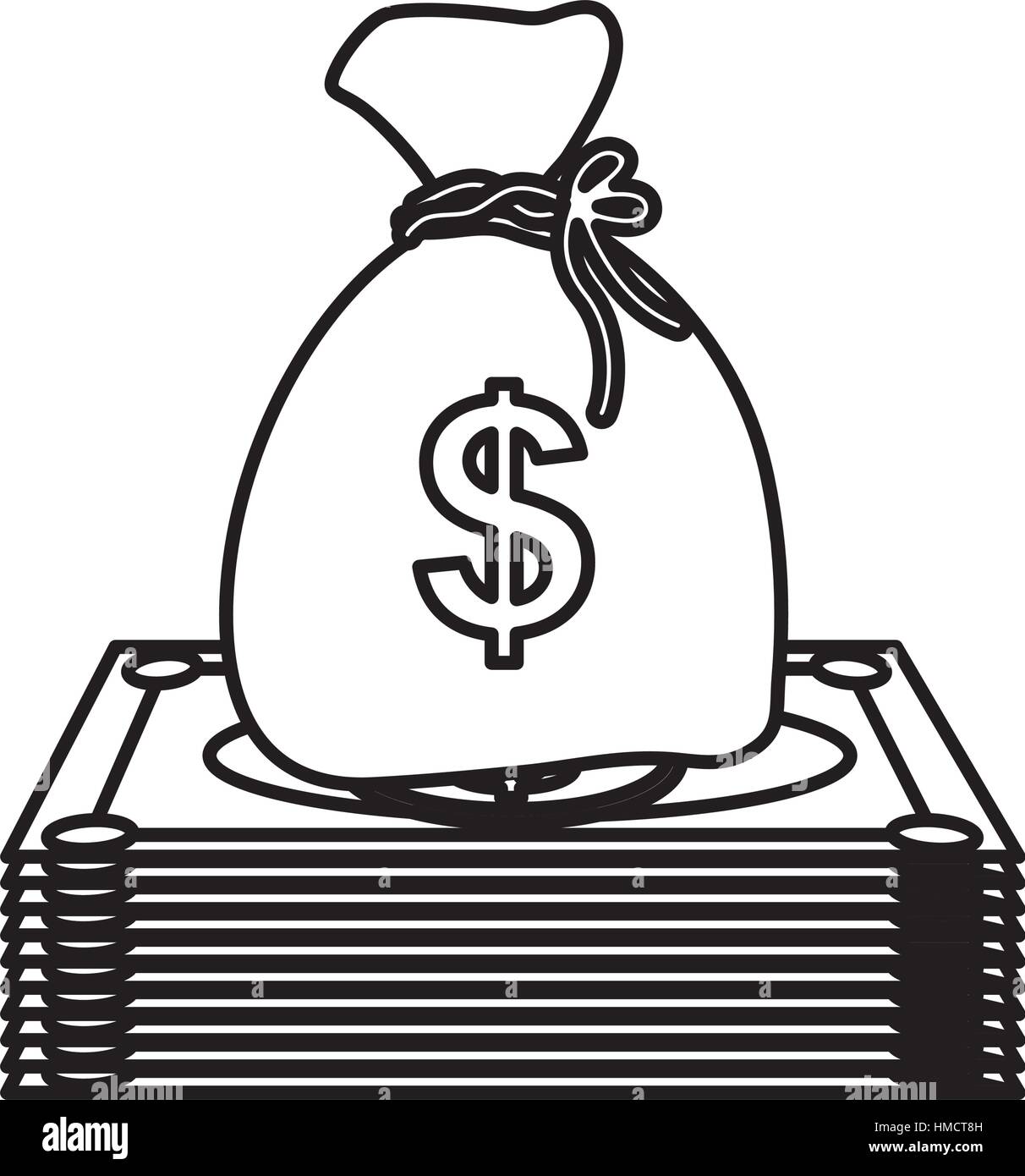 Billets of money icon vector illustration graphic design Stock Vector ...