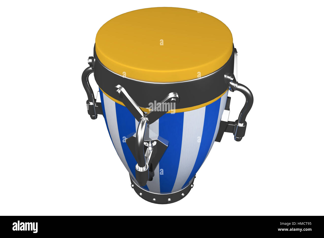 white and blue stripes carnival musical instrument drum illustration ...