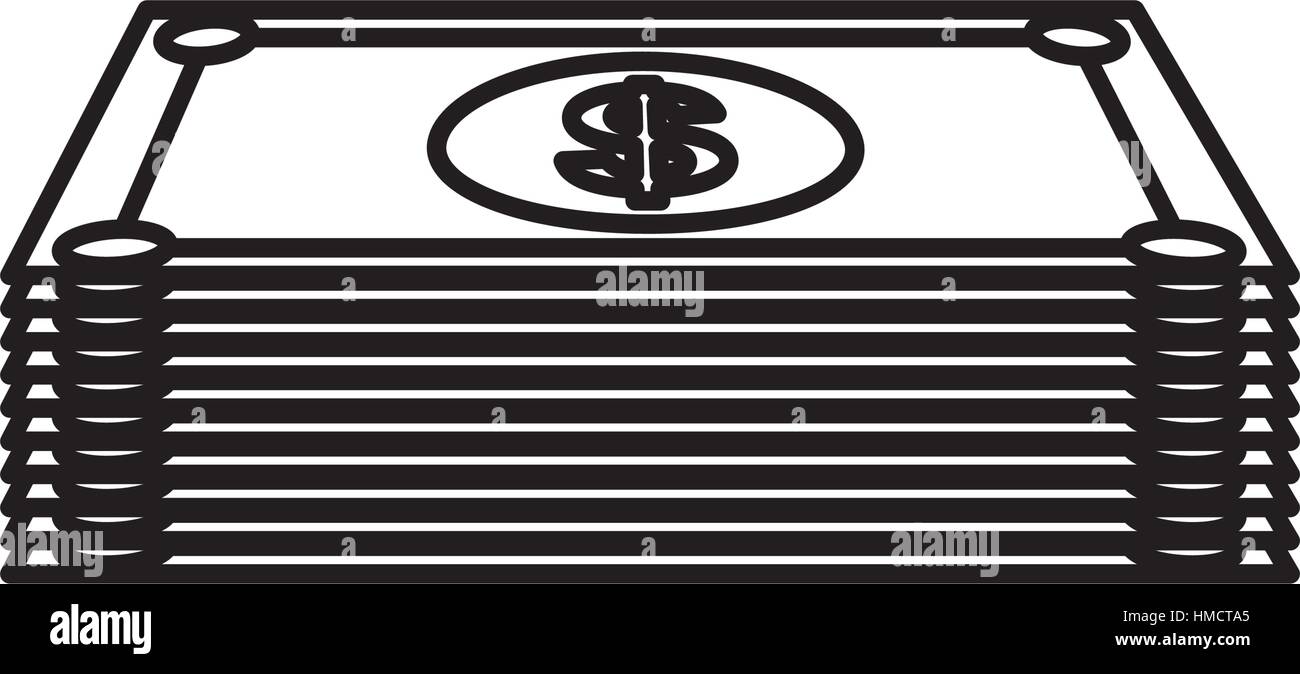 Billets of money icon vector illustration graphic design Stock Vector ...