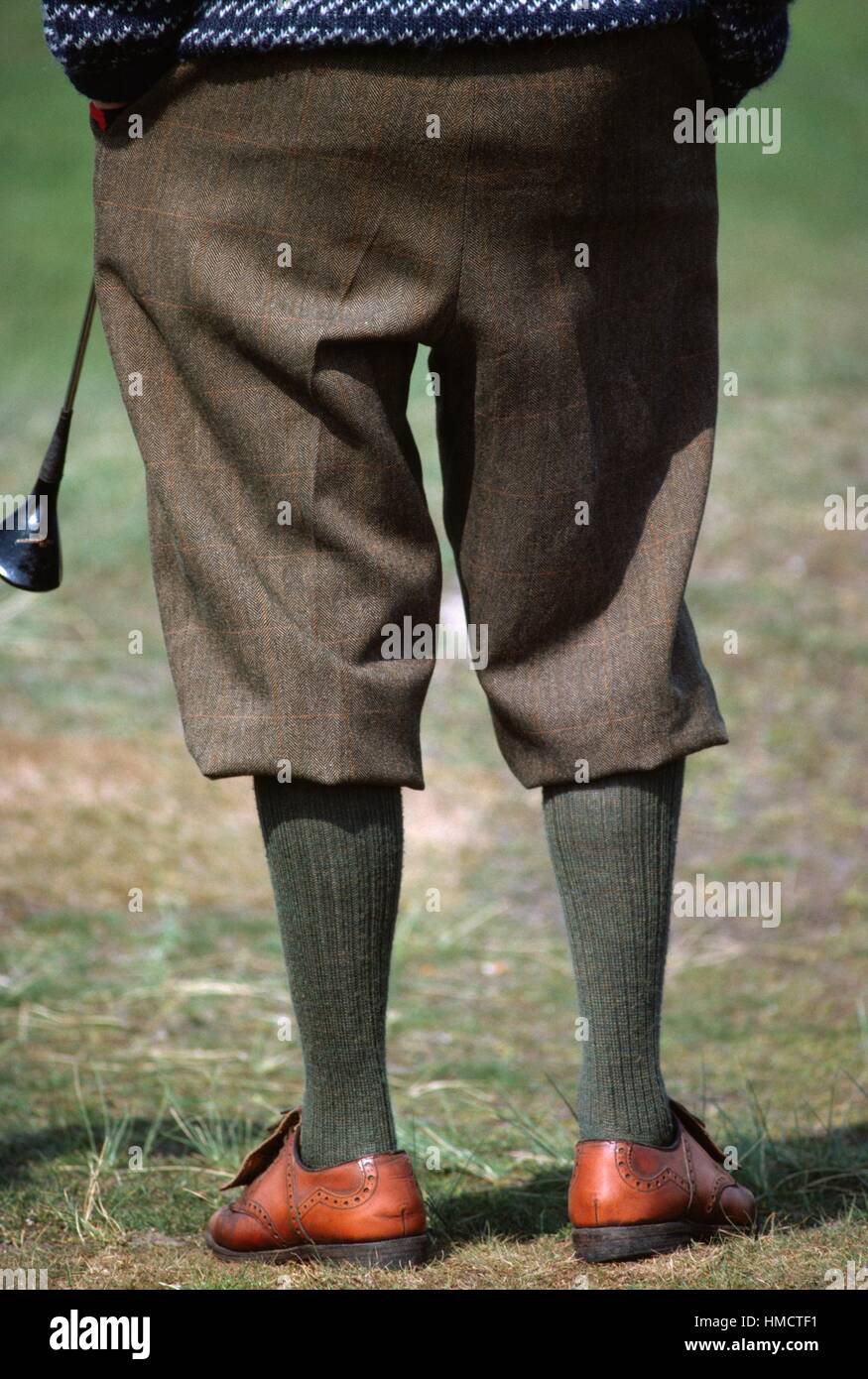 A golfer wearing traditional clothes, Royal and Ancient Golf Club of St ...