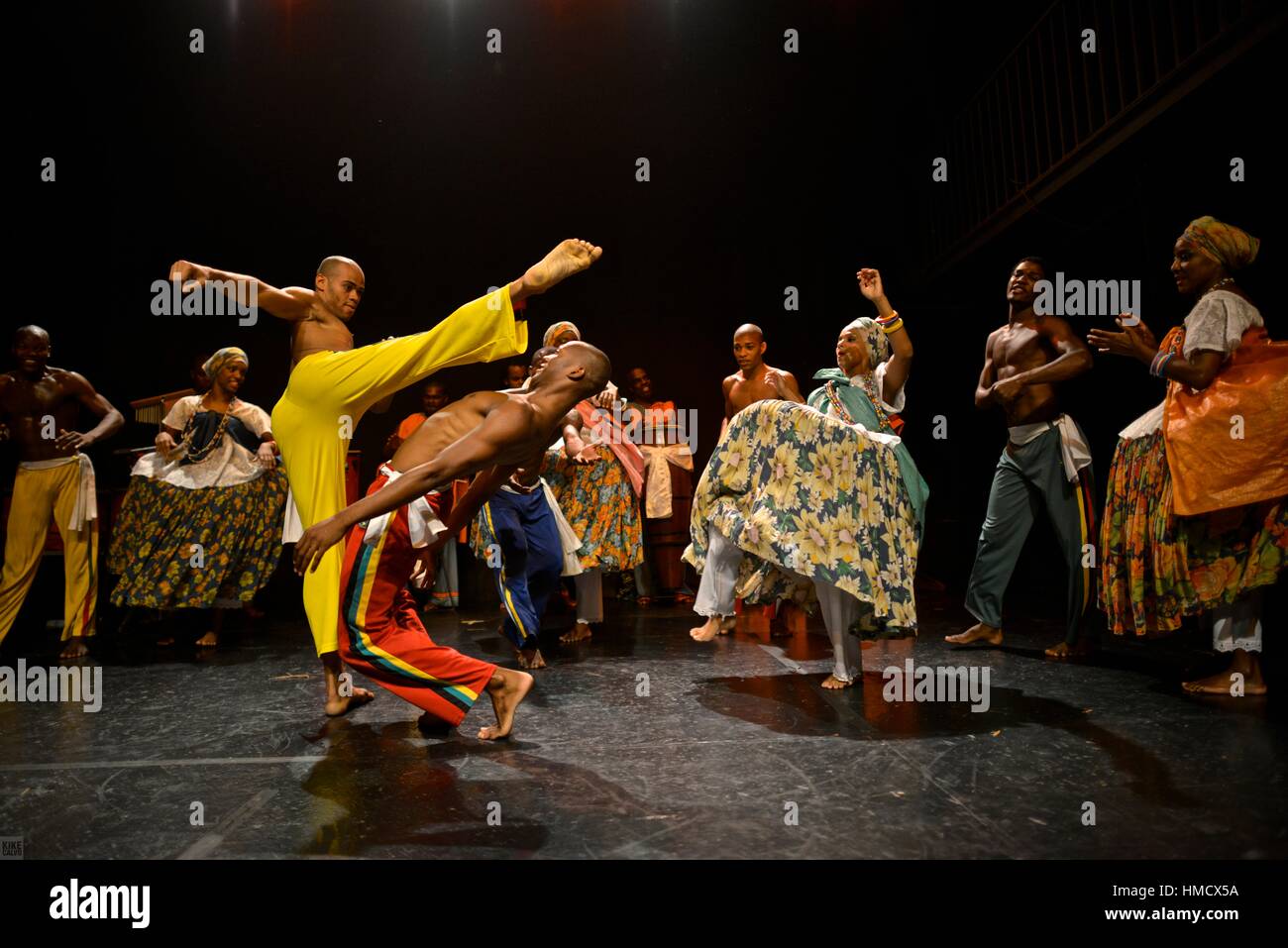 Bahia Folkloric Ballet, locally known as Bale Folclorico da Bahia Stock ...