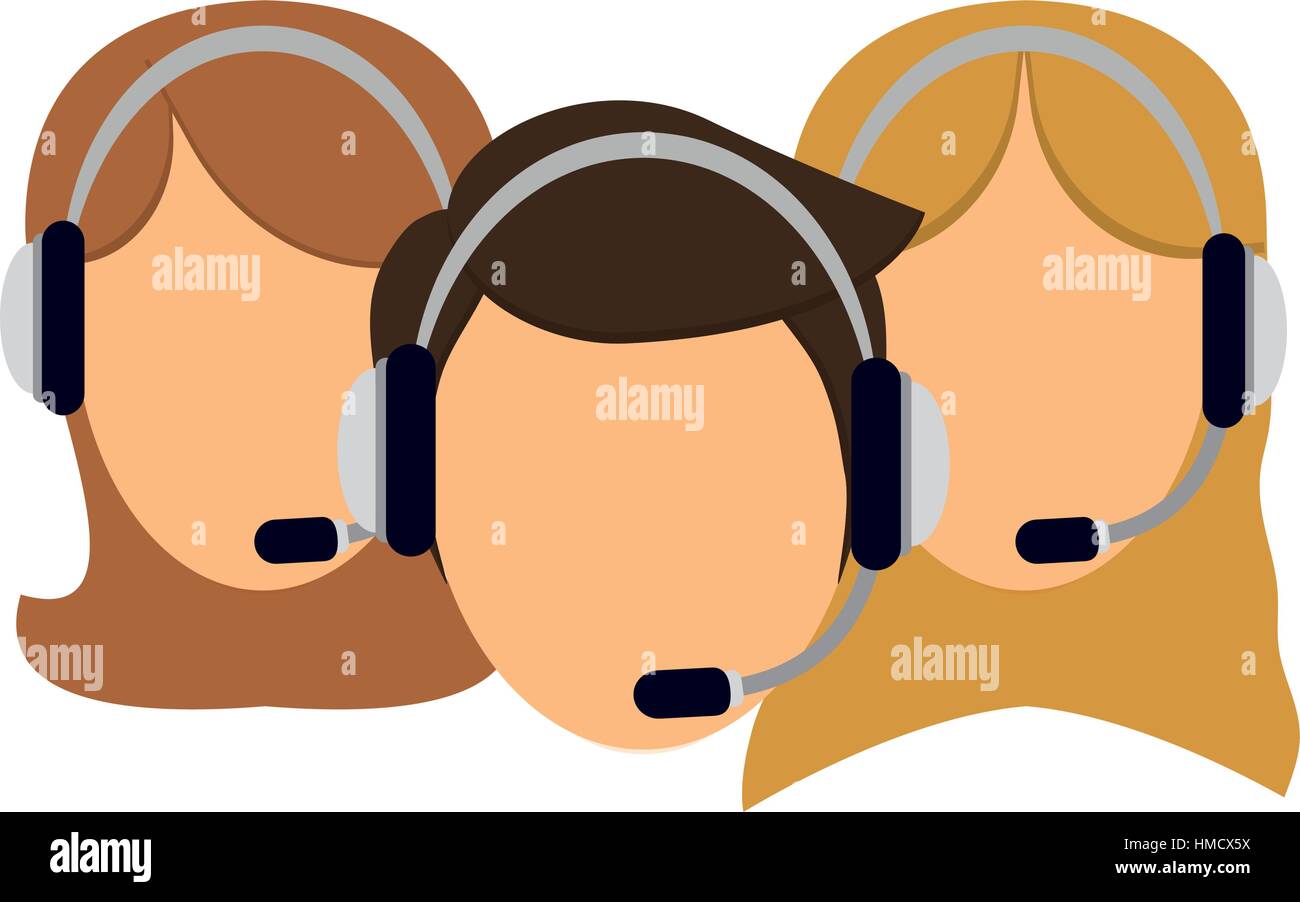 Support assistants technical icon image, vector illustration Stock ...