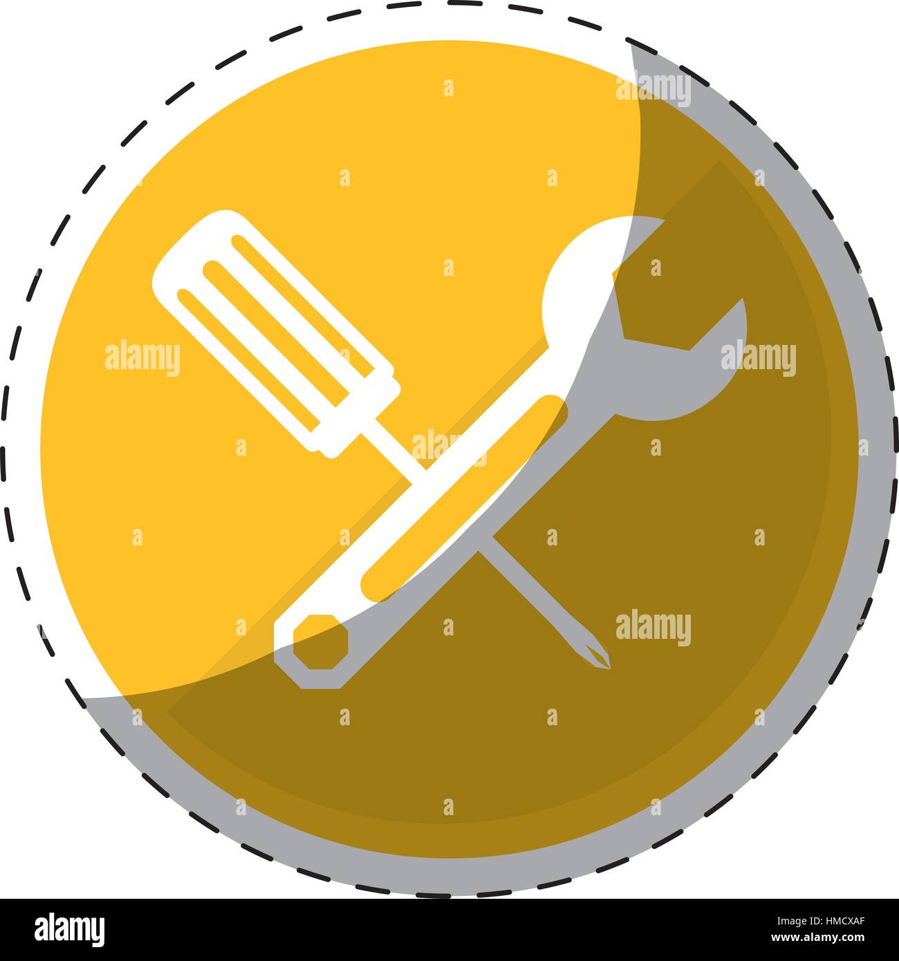 technical workshop stock emblem icon, vector illustration image Stock ...