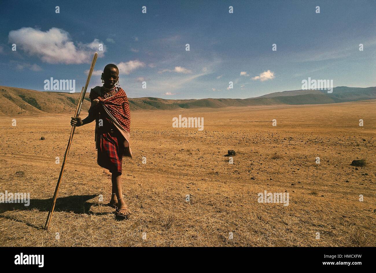 Maasai boy, Ngorongoro Conservation Area, Tanzania Stock Photo - Alamy