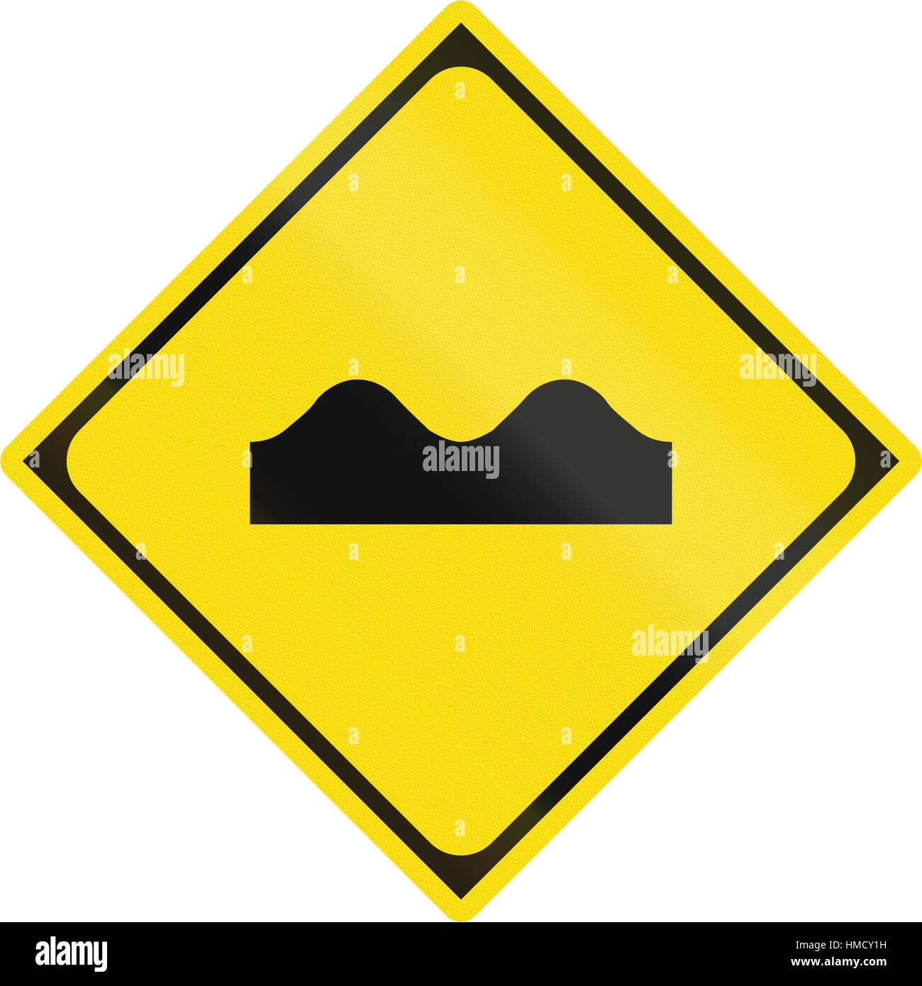 Traffic sign isolated bumpy hi-res stock photography and images - Alamy