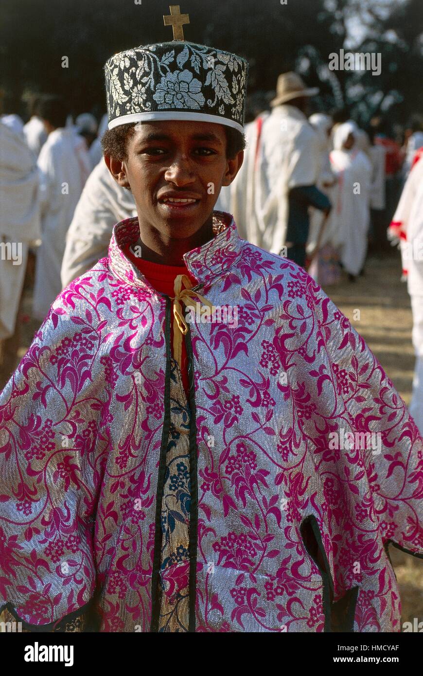 Novice priests in fine robes hi-res stock photography and images - Alamy