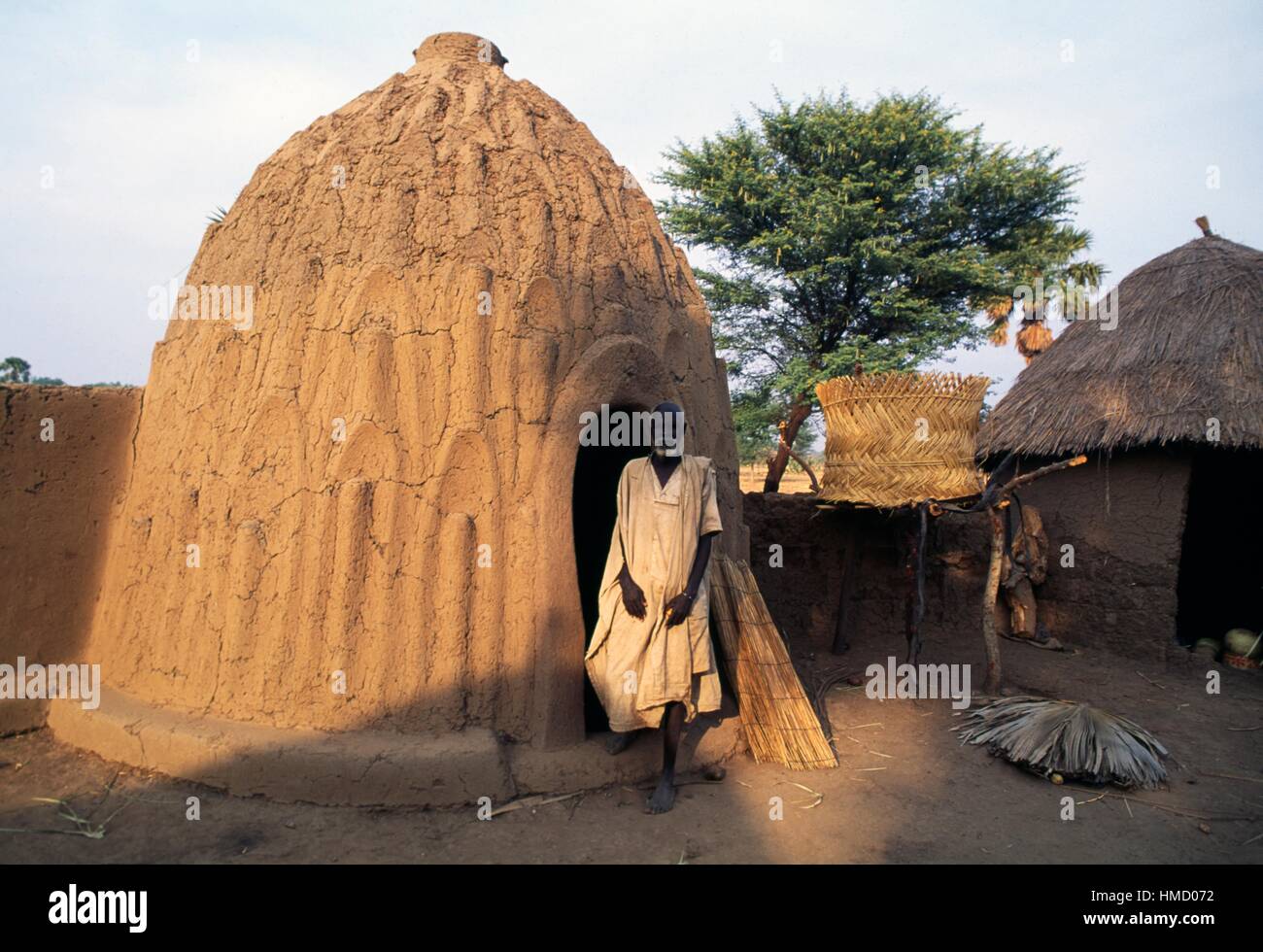 Beehive-shaped house, obos house, Mousgoum dynasty, Cameroon Stock ...