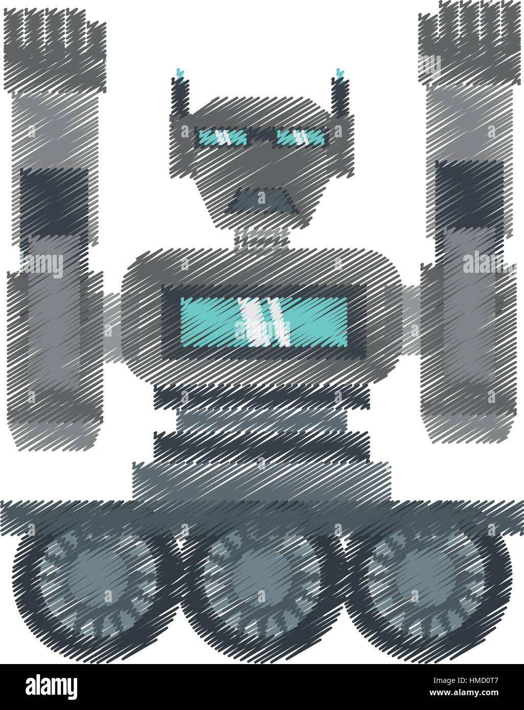 Drawing Robot High Resolution Stock Photography and Images - Alamy