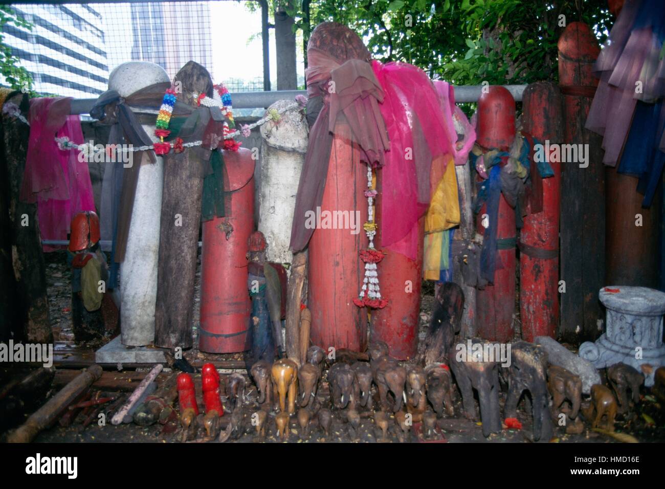 Bangkok phallus shrine hi-res stock photography and images - Alamy