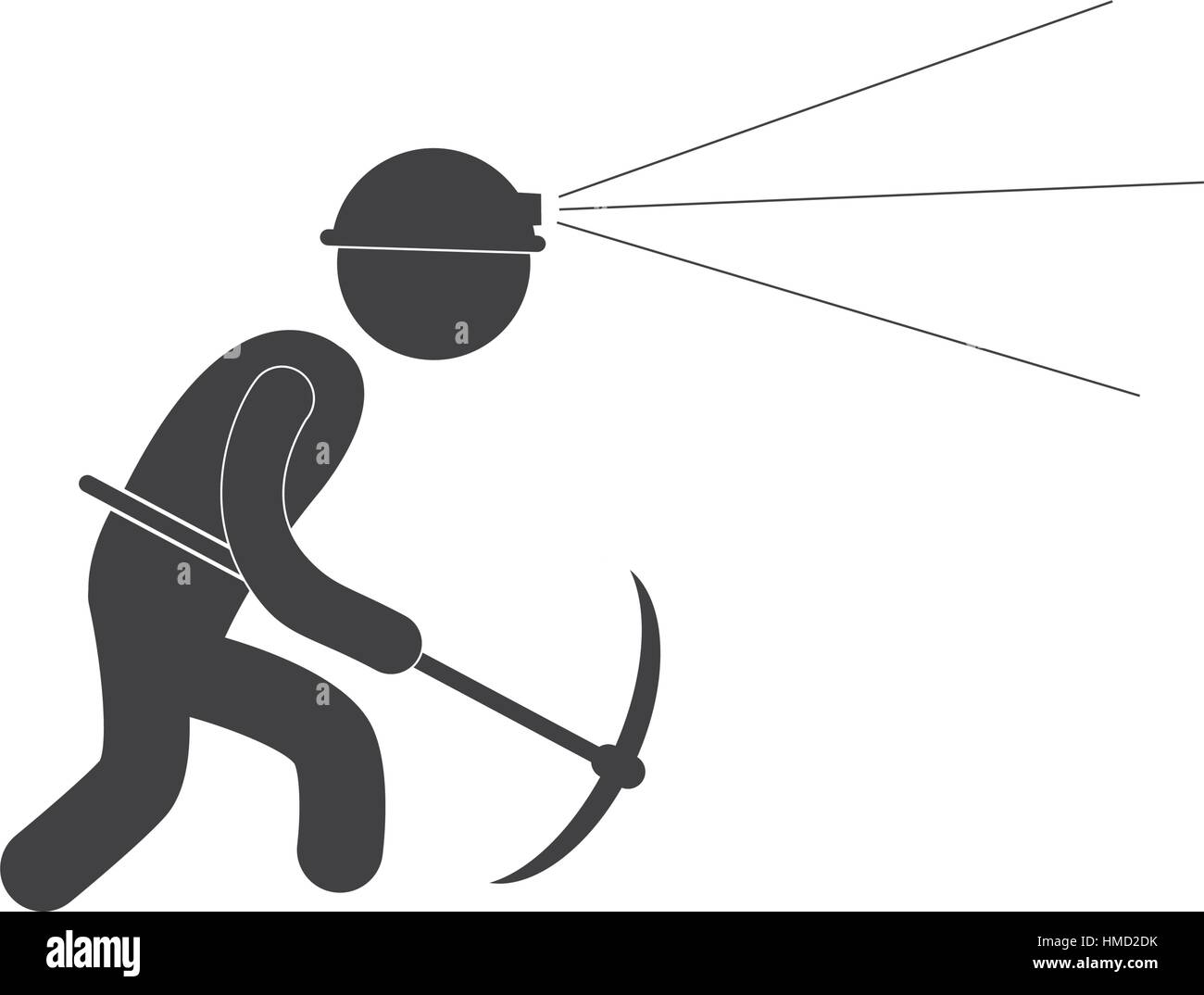 Mine headframe Stock Vector Images - Alamy