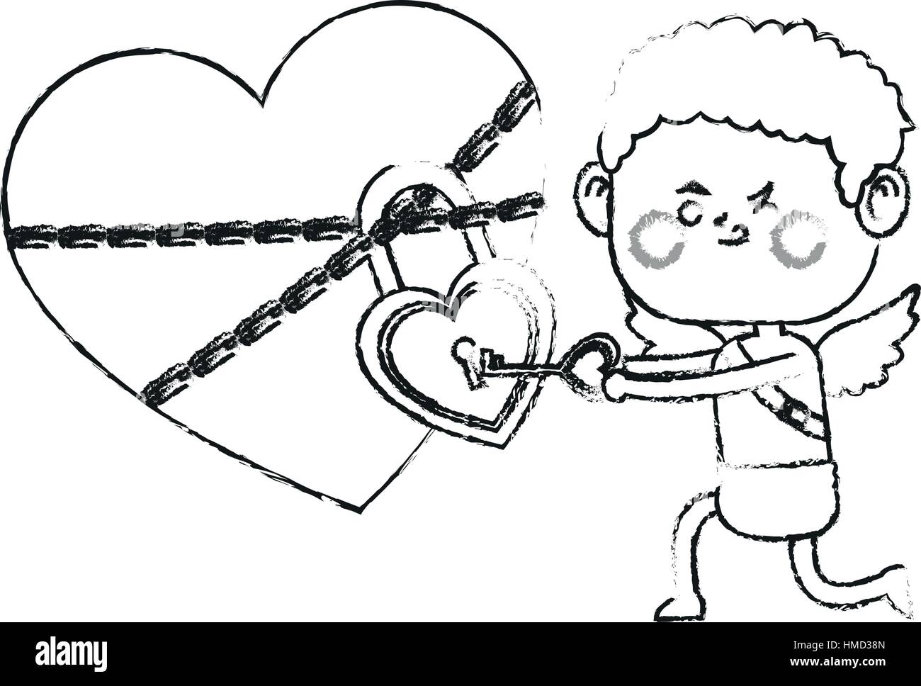 baby cupid icon Stock Vector Image & Art - Alamy