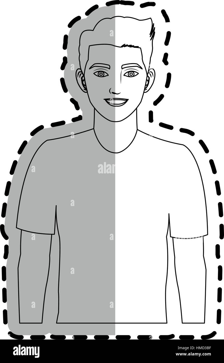 Man Cartoon Icon Stock Vector Image And Art Alamy