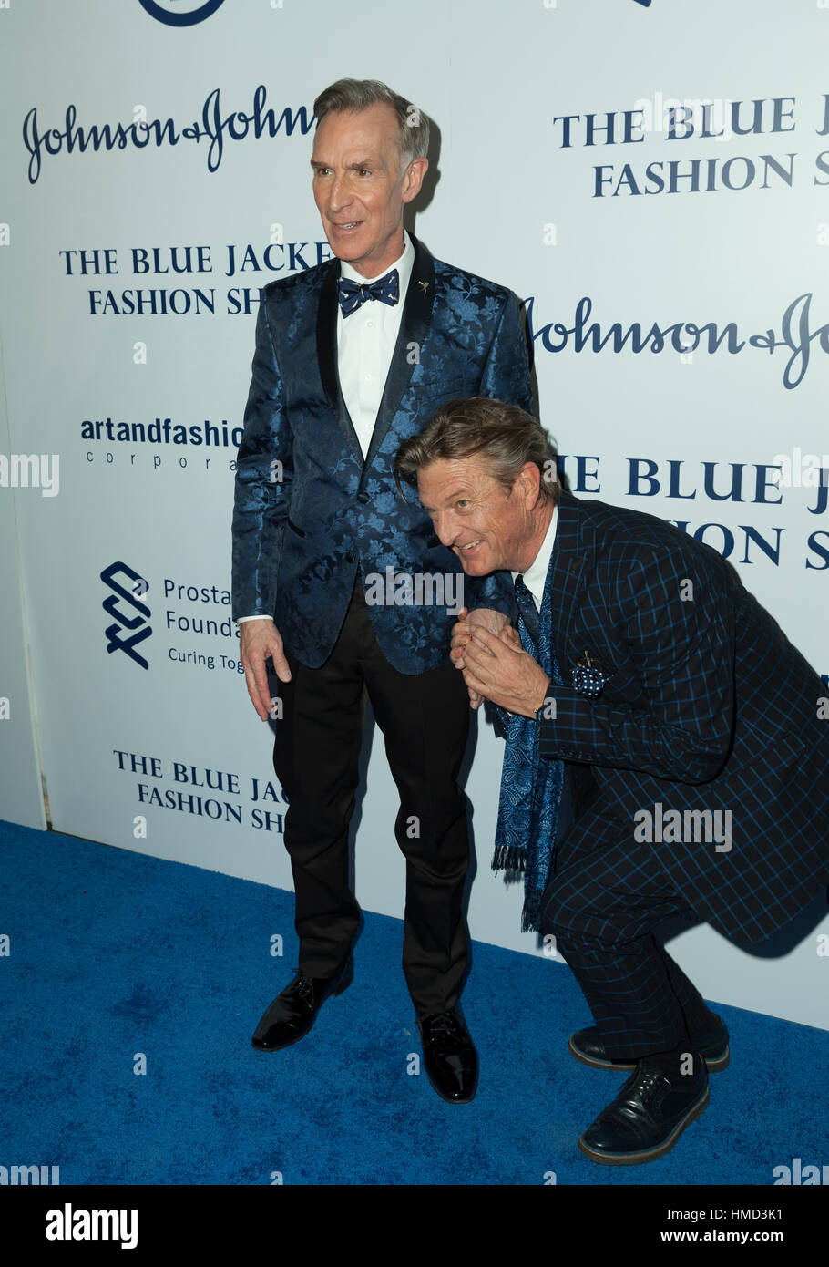 New York, United States. 01st Feb, 2017. Bill Nye and Nick Graham ...