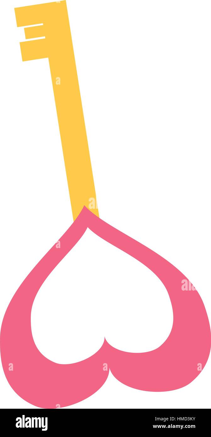 key love heart shape valentine vector illustration eps 10 Stock Vector ...