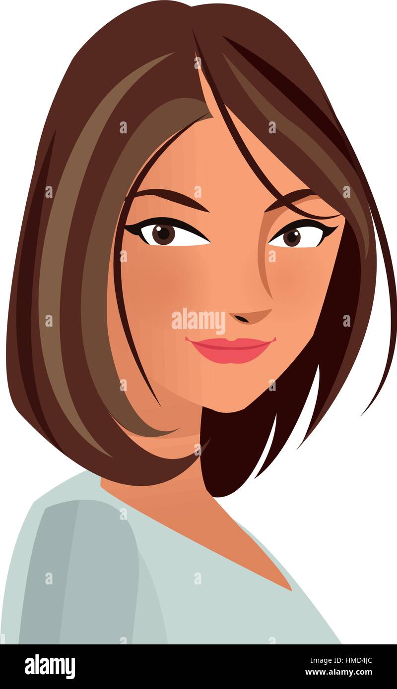 woman cartoon icon Stock Vector Image & Art - Alamy