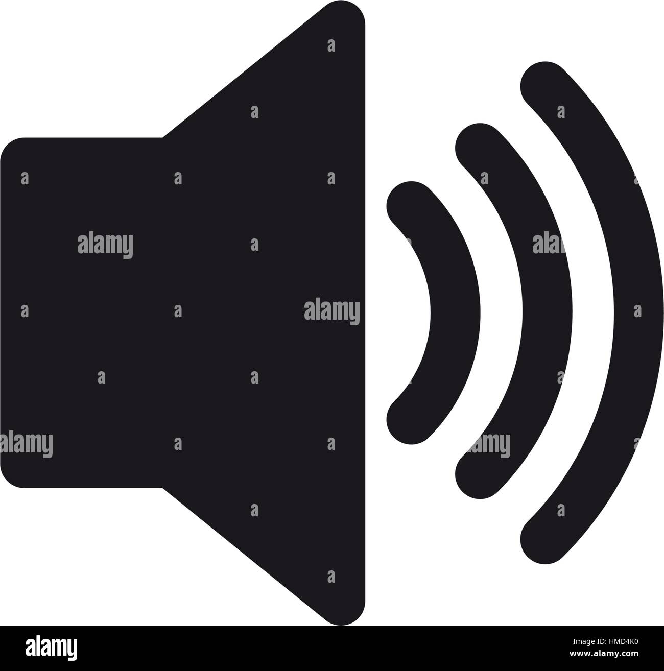 speaker sound volume pictogram Stock Vector Image & Art - Alamy