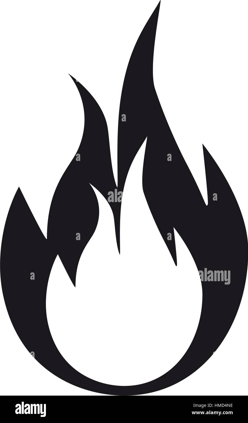 Fire Pictogram High Resolution Stock Photography and Images - Alamy