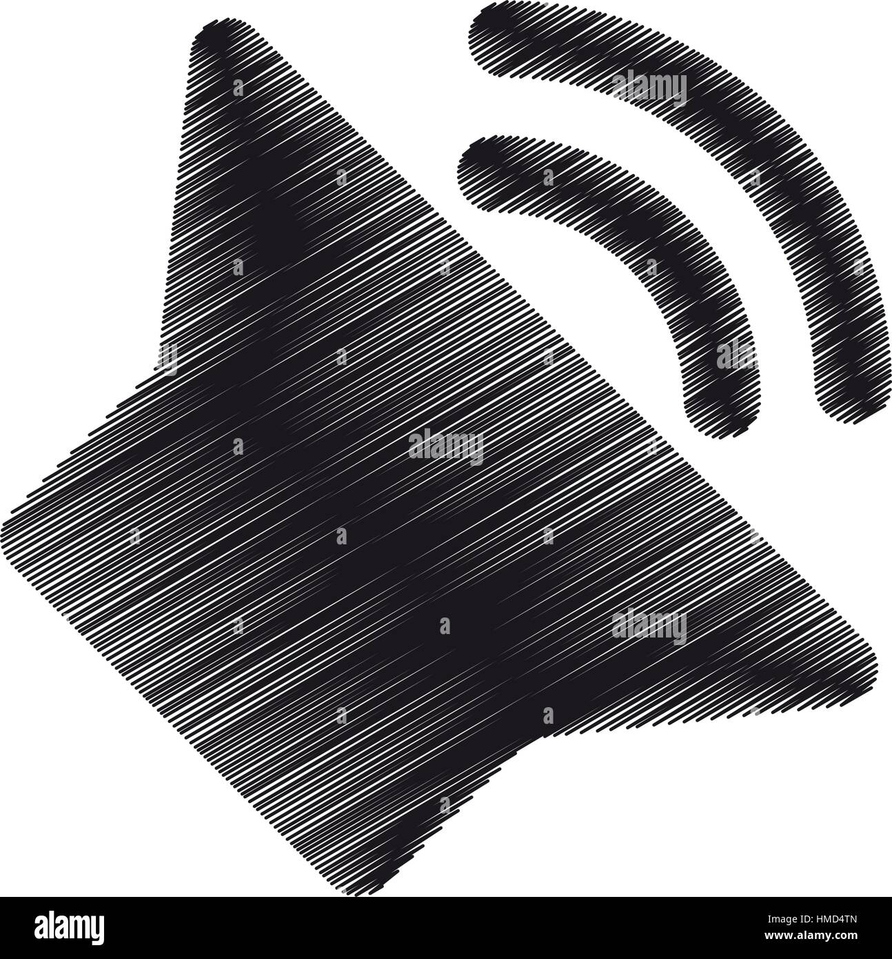 speaker sound volume pictogram draw Stock Vector Image & Art - Alamy