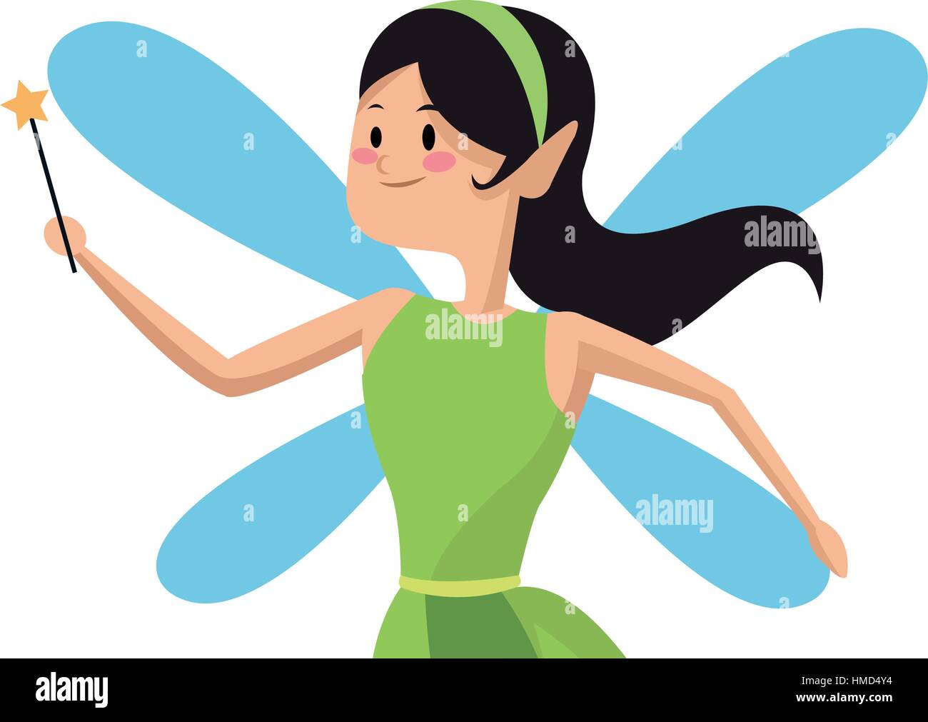 fairy cartoon icon Stock Vector Image & Art - Alamy