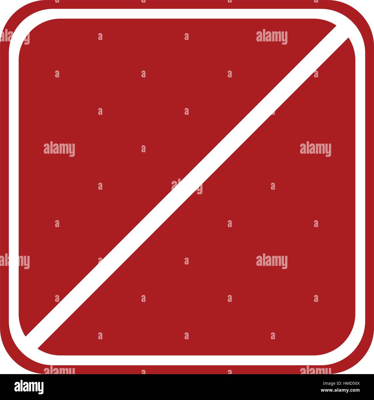 restricted square sign road traffic Stock Vector Image & Art - Alamy