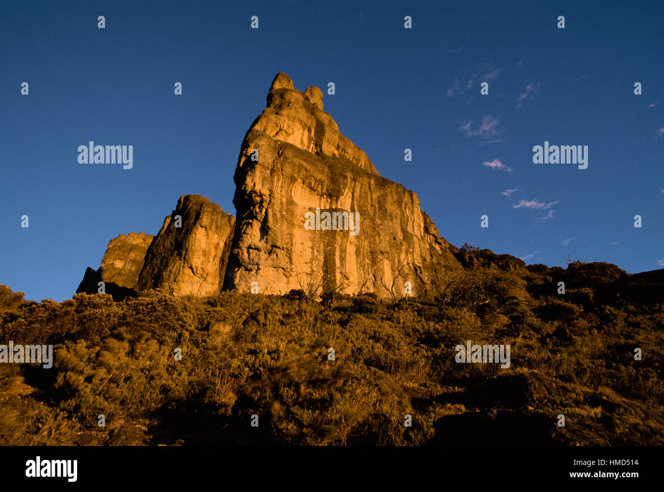 Los Crestones rock formation near Mount Chirripo, Costa Rica’s highest ...
