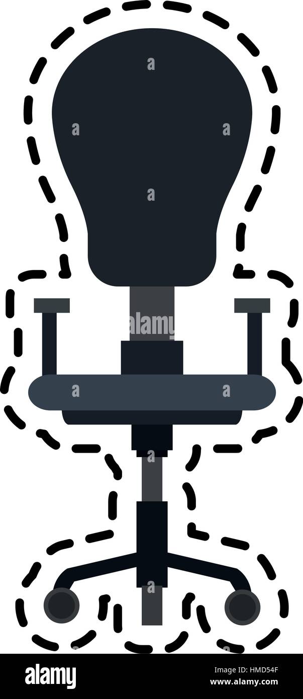 desk chair icon Stock Vector Image & Art - Alamy