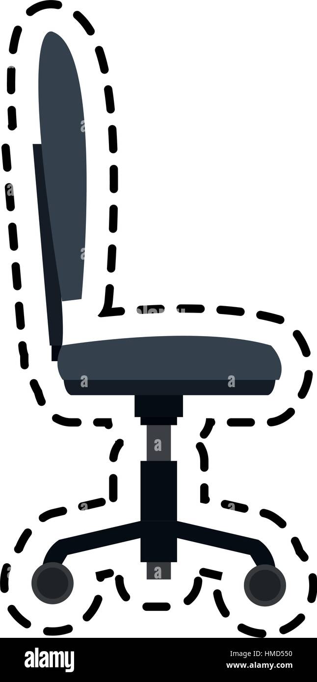 desk chair icon Stock Vector Image & Art - Alamy