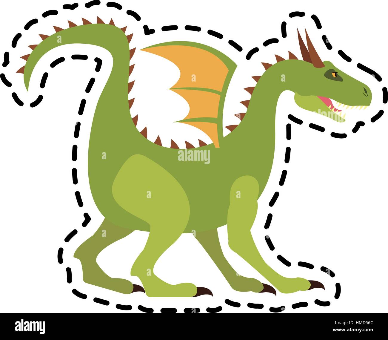 dragon cartoon icon Stock Vector Image & Art - Alamy