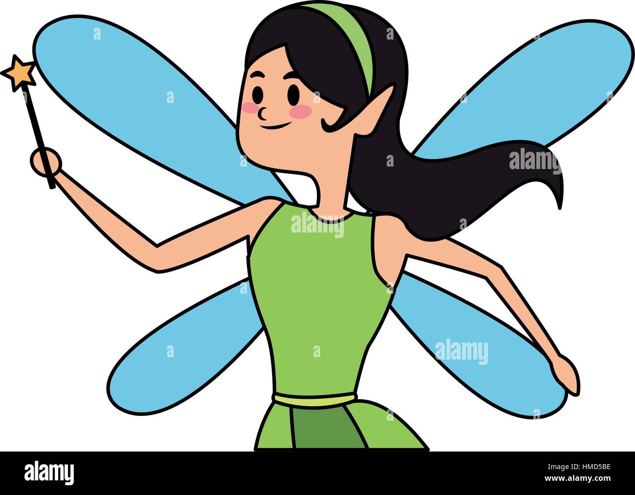 fairy cartoon icon Stock Vector Image & Art - Alamy