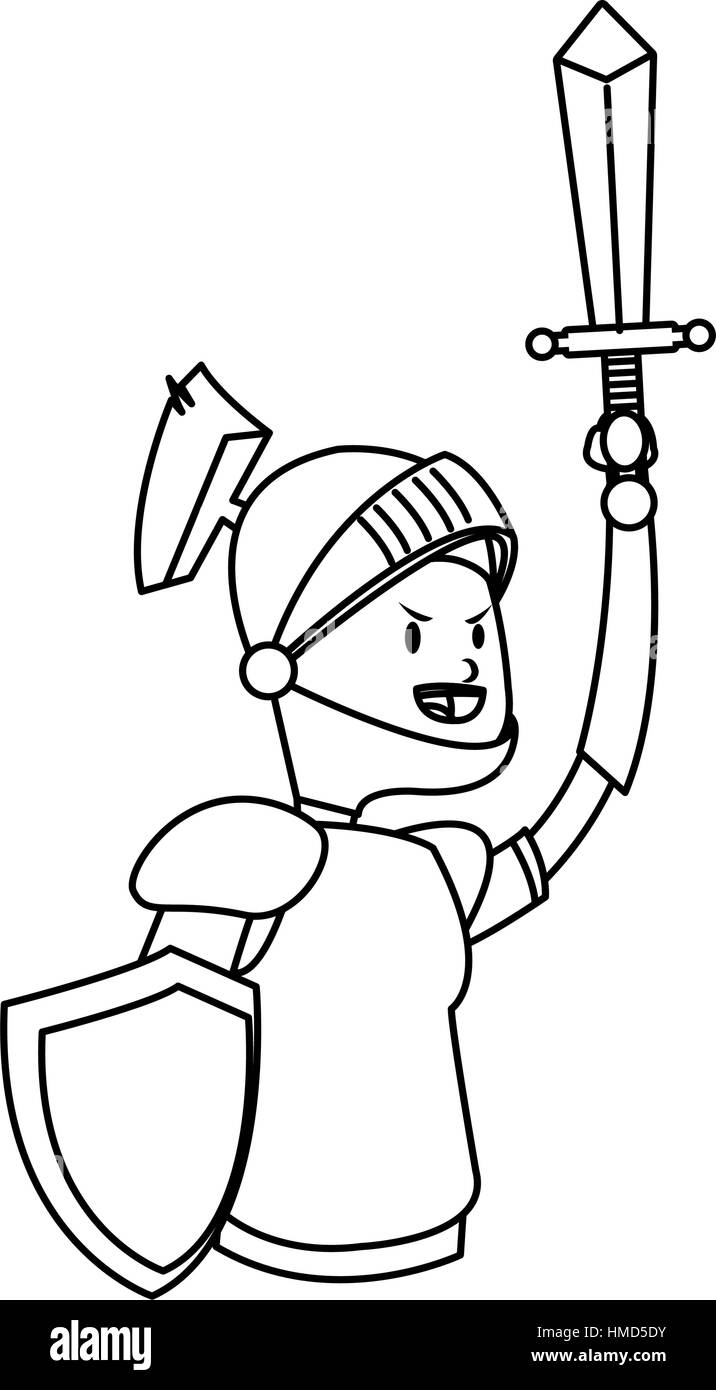 knight cartoon icon Stock Vector Image & Art - Alamy