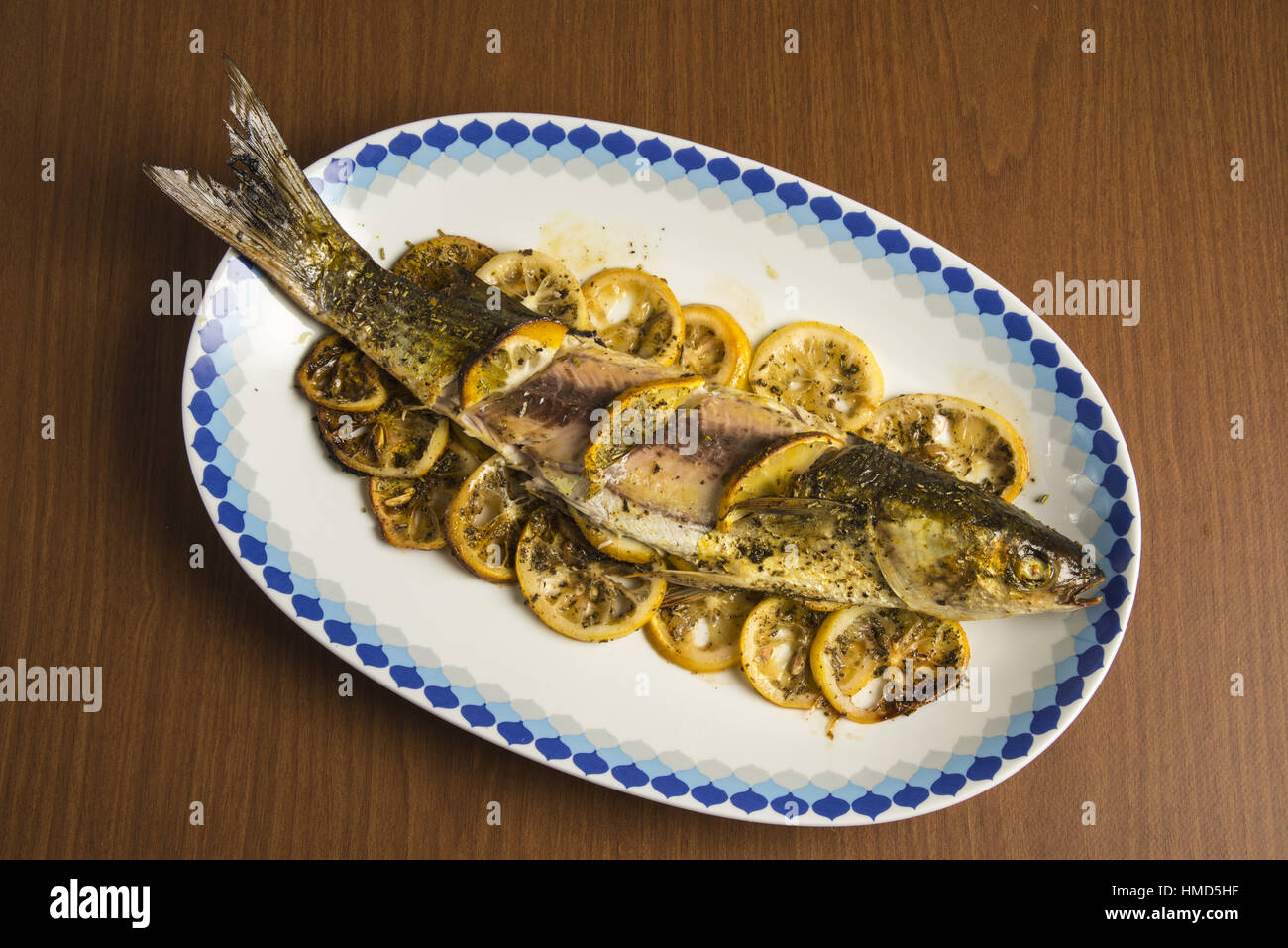 Grey mullet dish hi-res stock photography and images - Alamy
