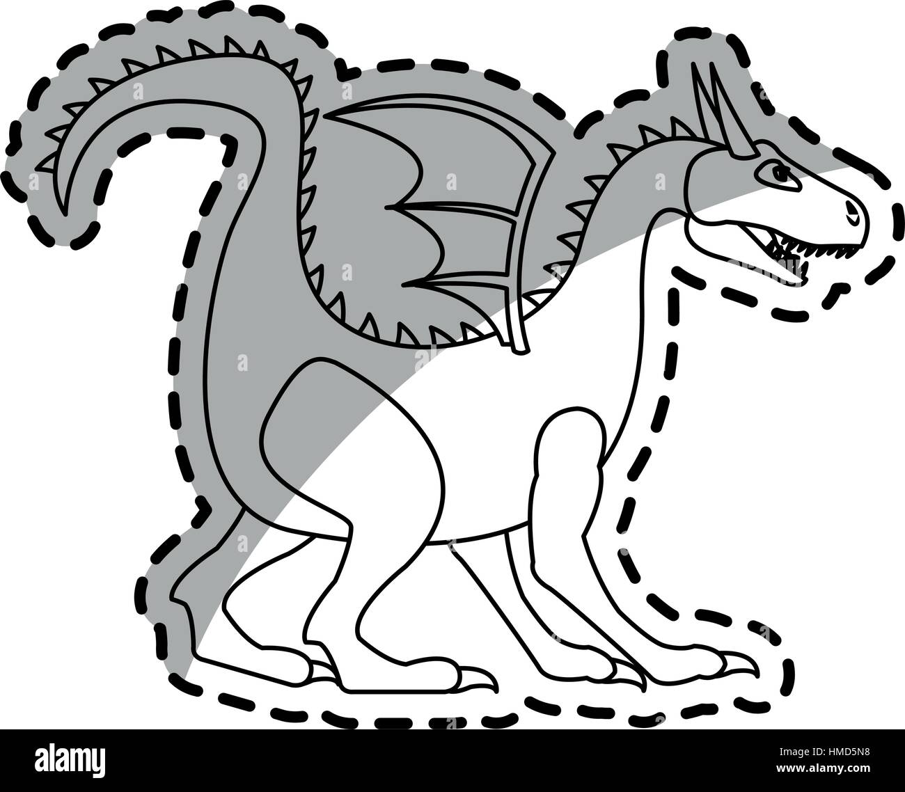 dragon cartoon icon Stock Vector Image & Art - Alamy