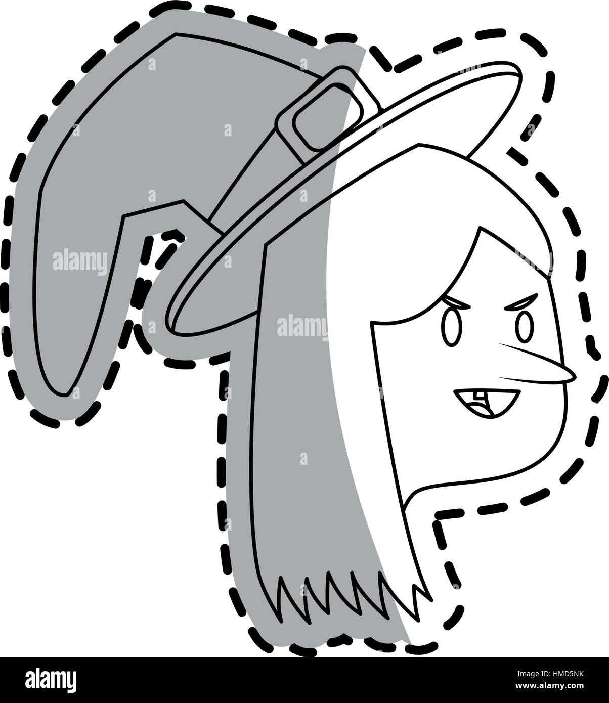 witch cartoon icon Stock Vector Image & Art - Alamy