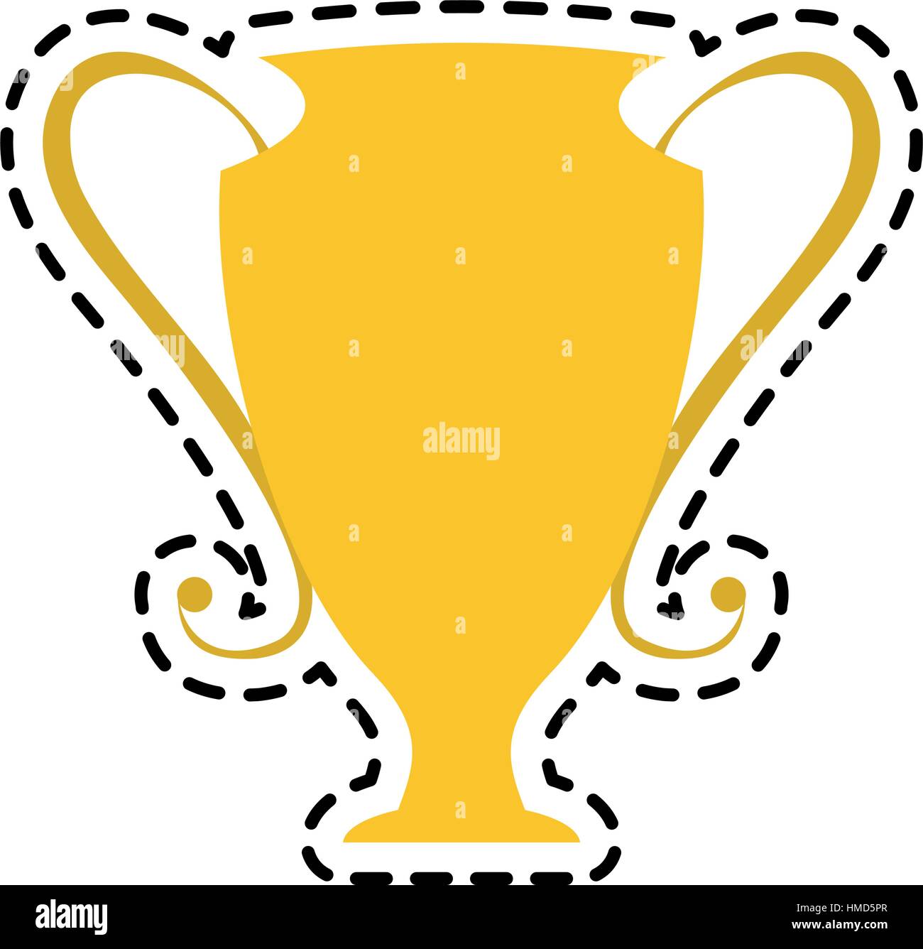 gold trophy icon Stock Vector Image & Art - Alamy