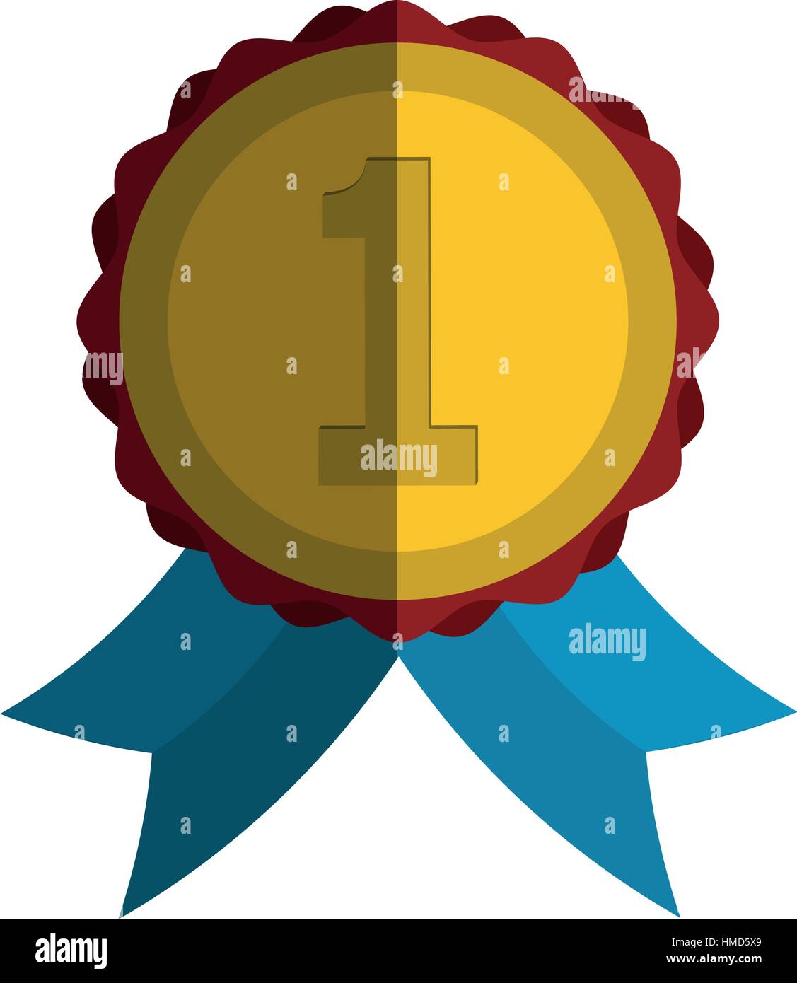 winner medal icon Stock Vector Image & Art - Alamy