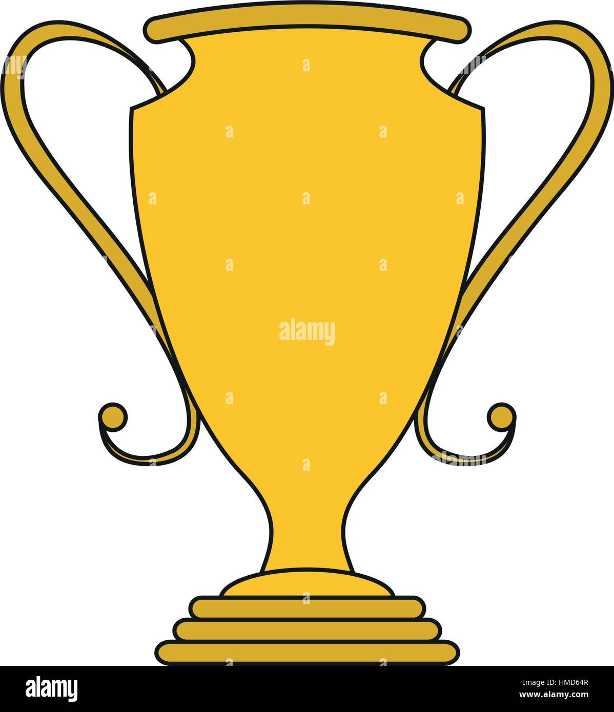 gold trophy icon Stock Vector Image & Art - Alamy