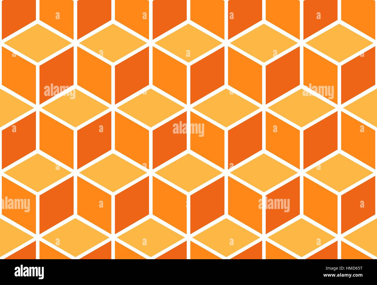 Abstract seamless orange cube pattern Stock Vector Image & Art - Alamy