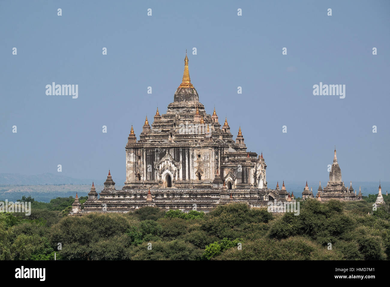 Pagoda in Bagan, Myanmar at day light Stock Photo - Alamy