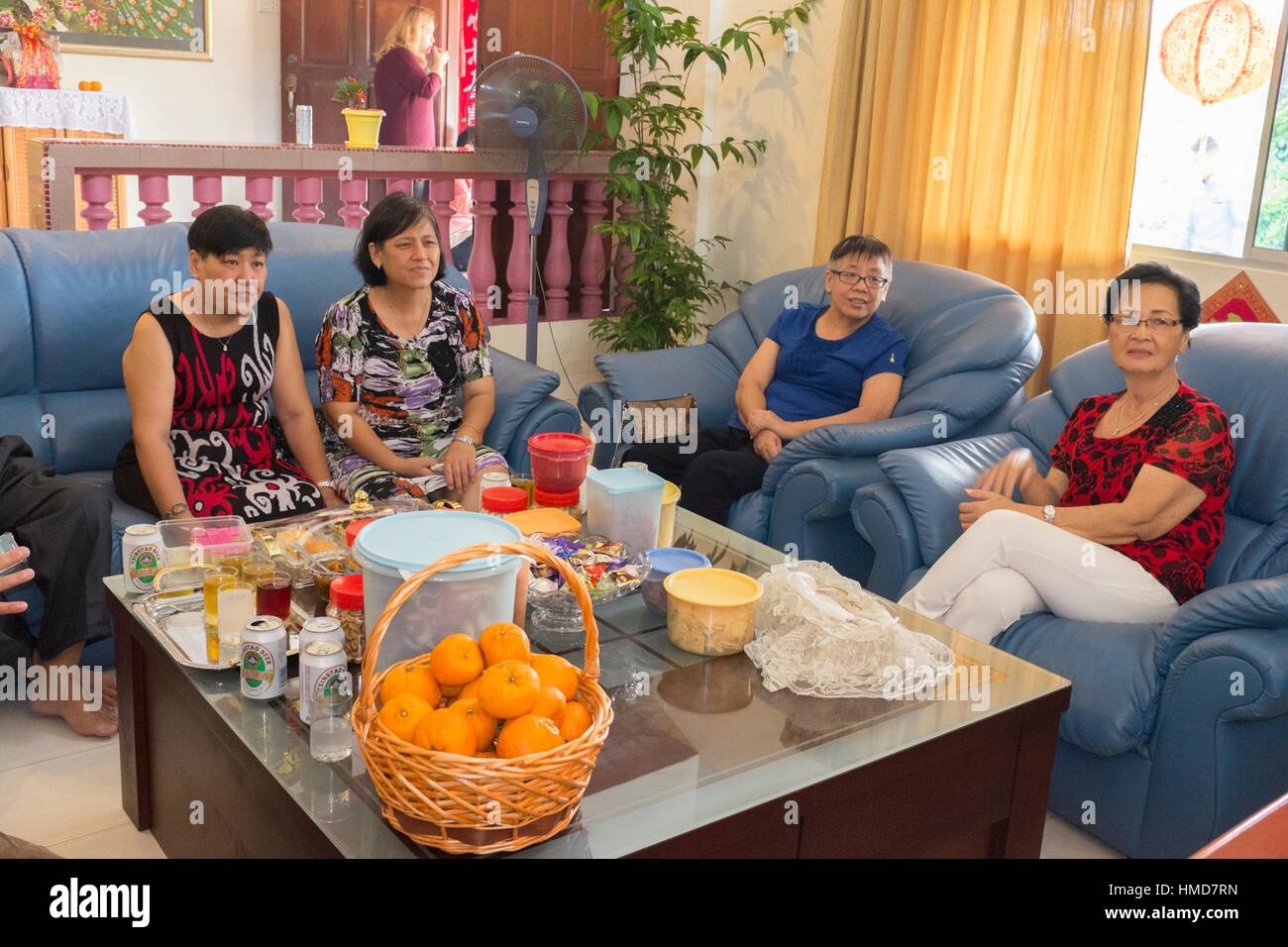 Visiting friends home hi-res stock photography and images - Alamy