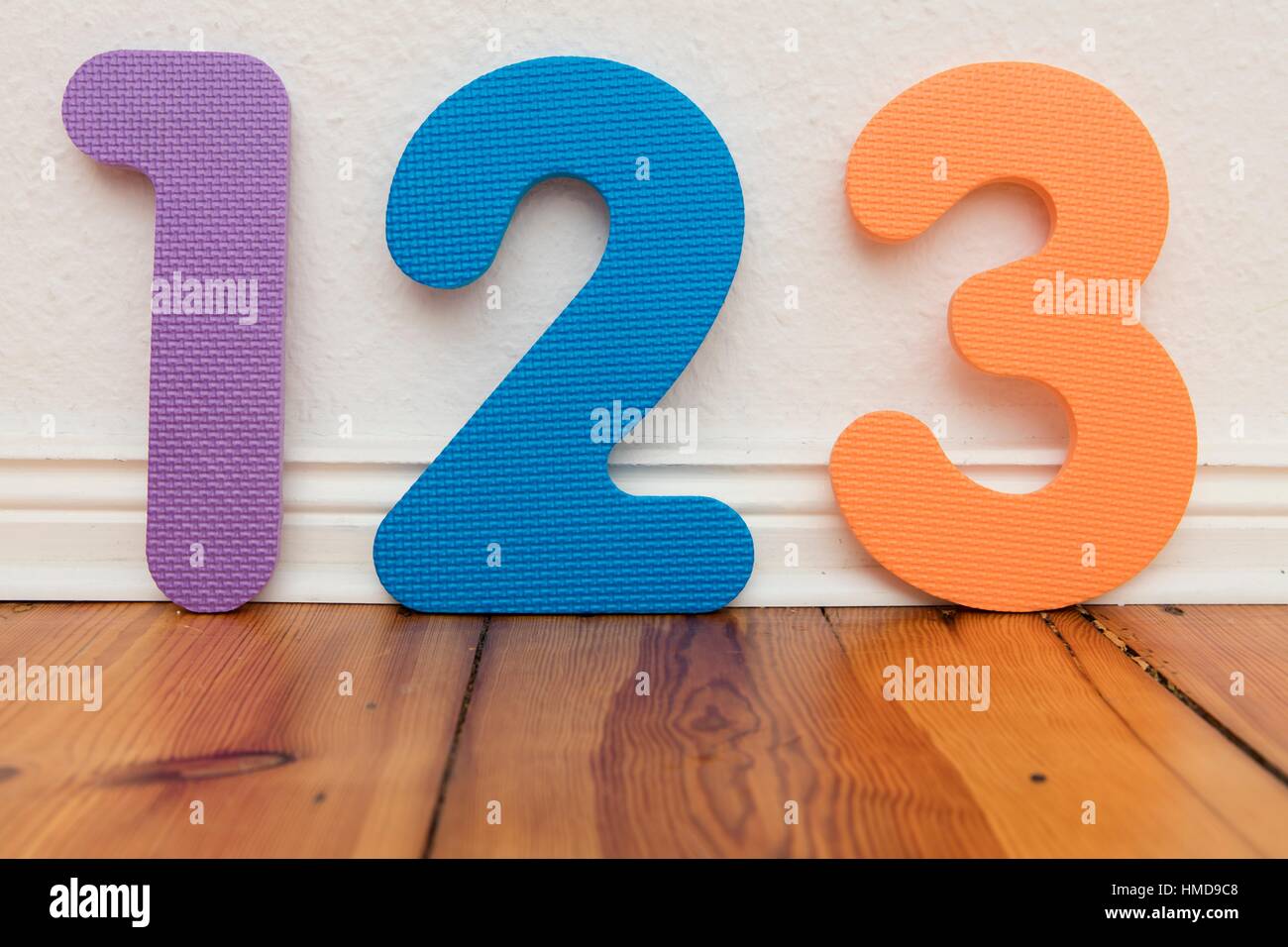 1 2 3 numbers hi-res stock photography and images - Alamy