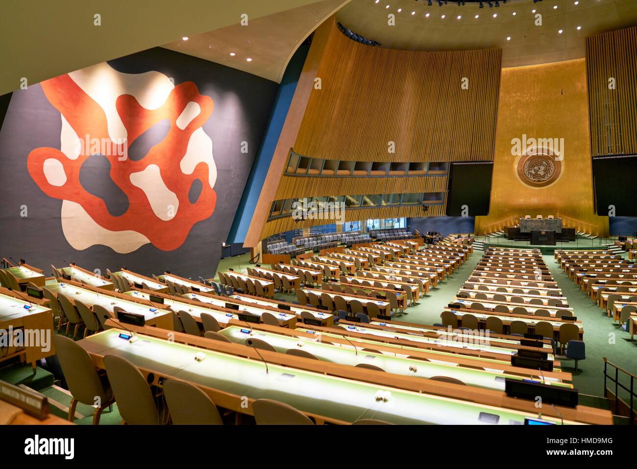 Assembly Hall Un Headquarters High Resolution Stock Photography and ...