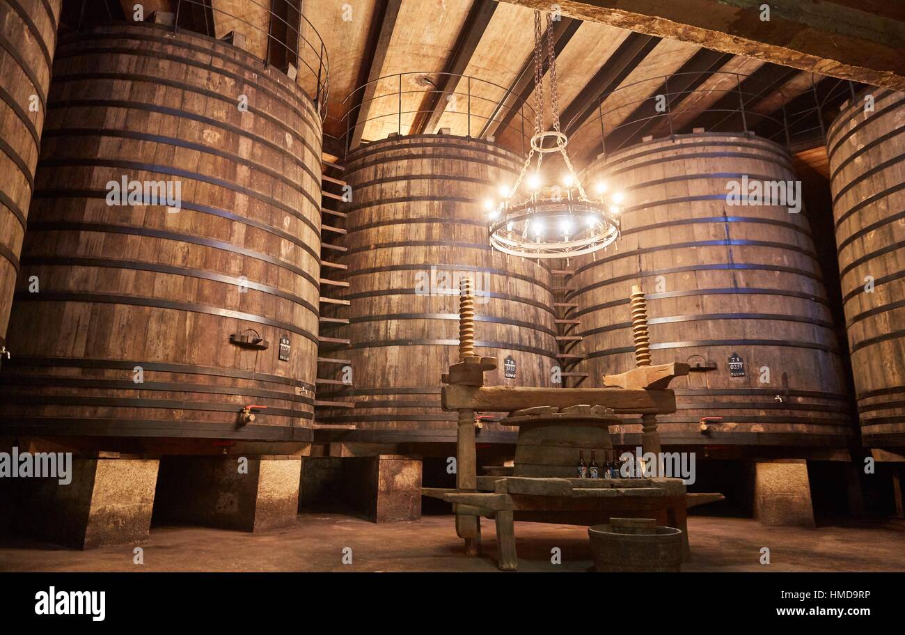 Lopez de Heredia Viña Tondonia, Rioja wine cellar, Barrio de la ...